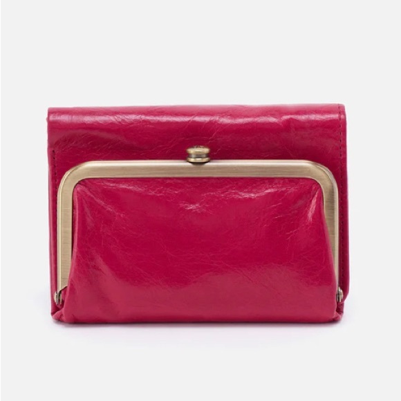 HOBO | Bags | Hobo Robin Compact Wallet Color Fuchsia | Poshmark